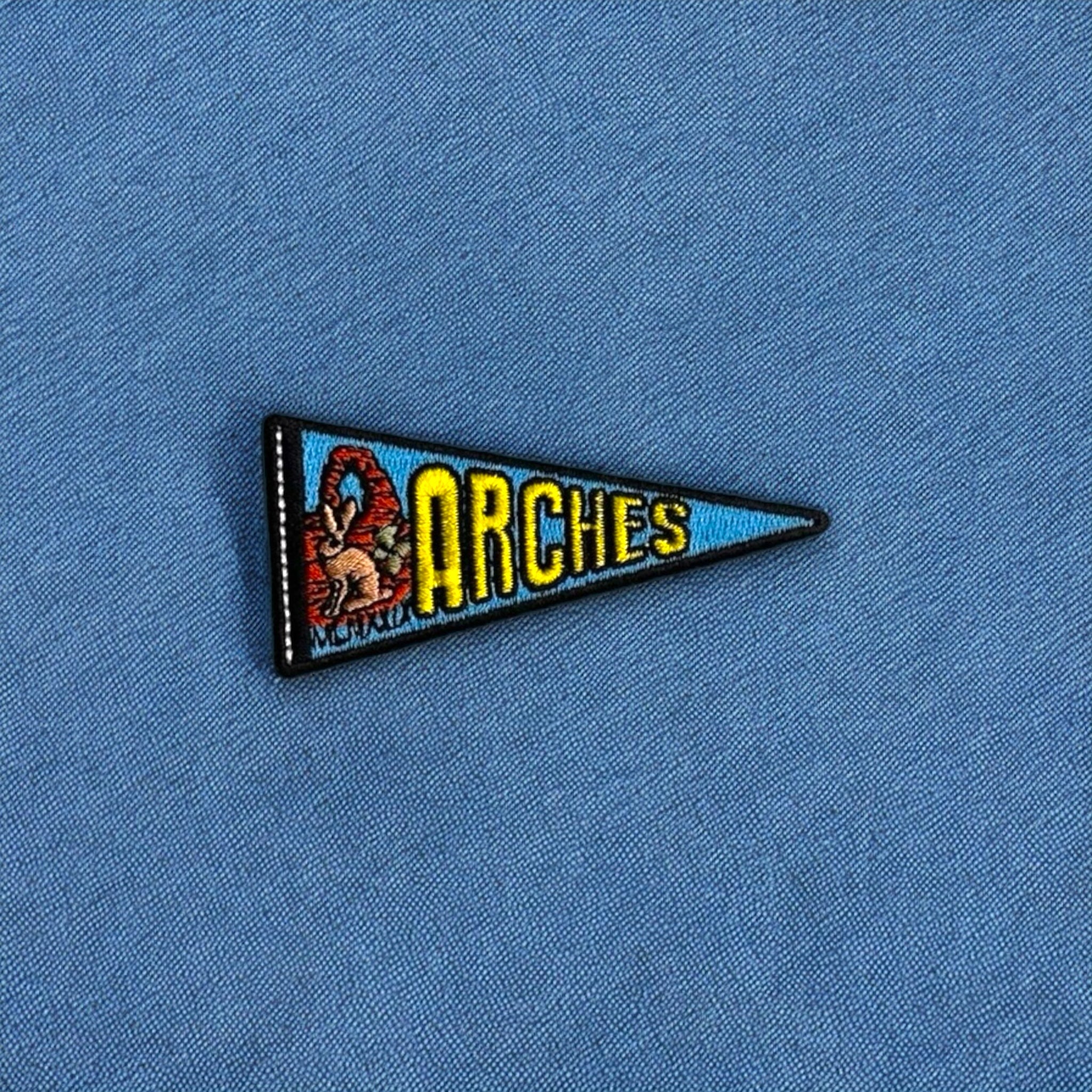 Arches Pennant Patch – Blue Bison Apparel