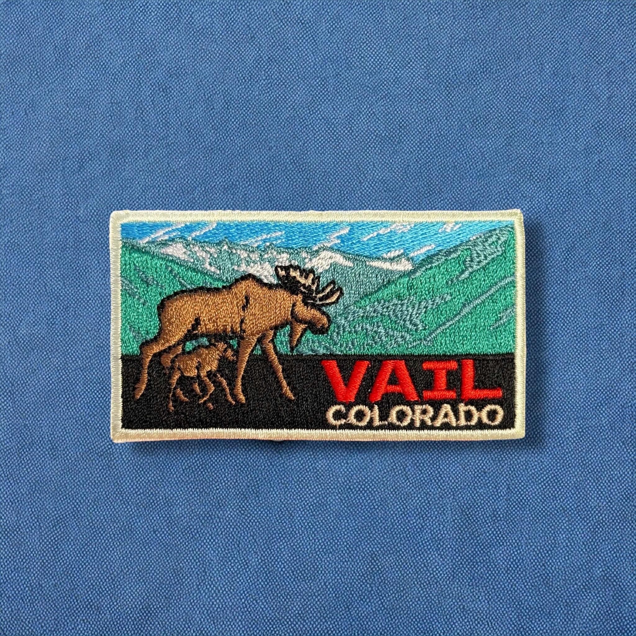Vail Colorado Moose Patch – Blue Bison Apparel