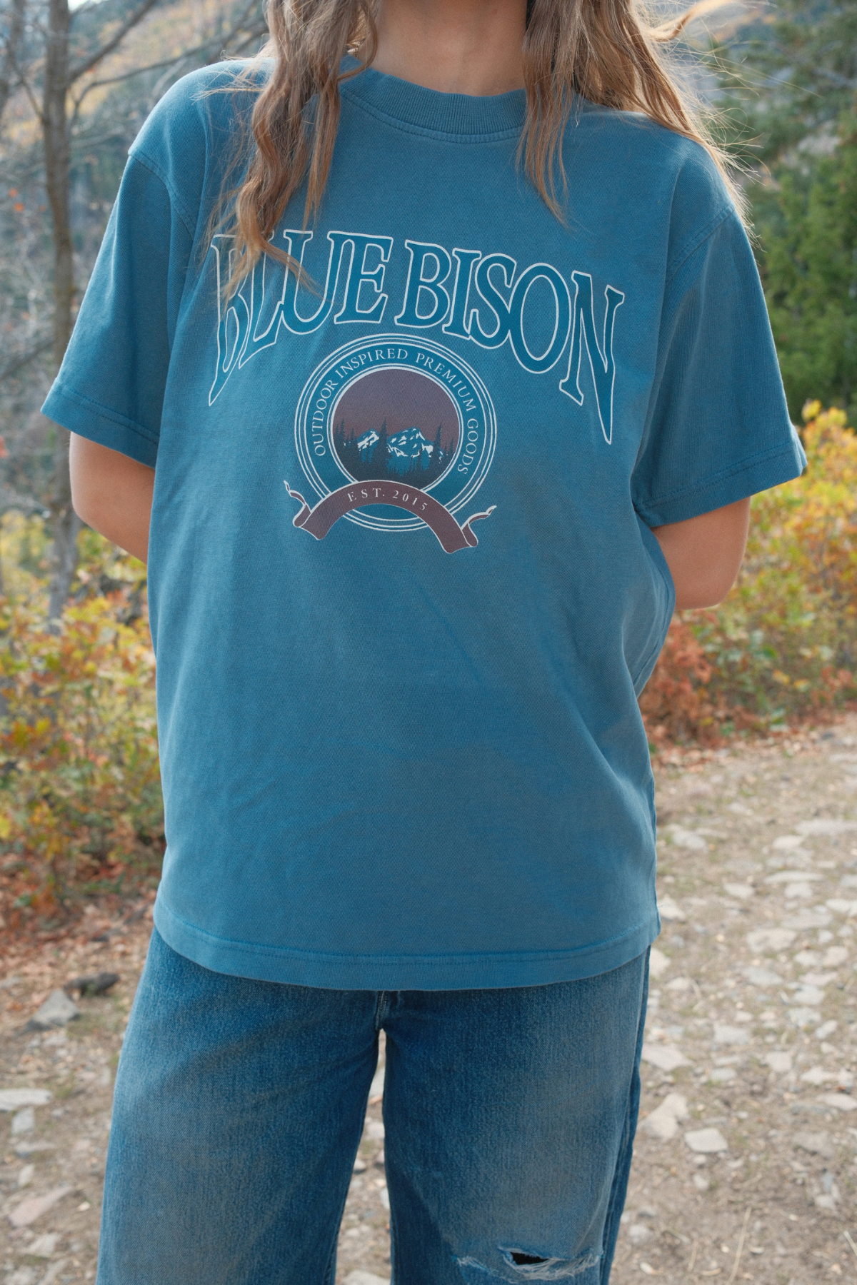 Blue Bison Seal Tee in Blue – Blue Bison Apparel