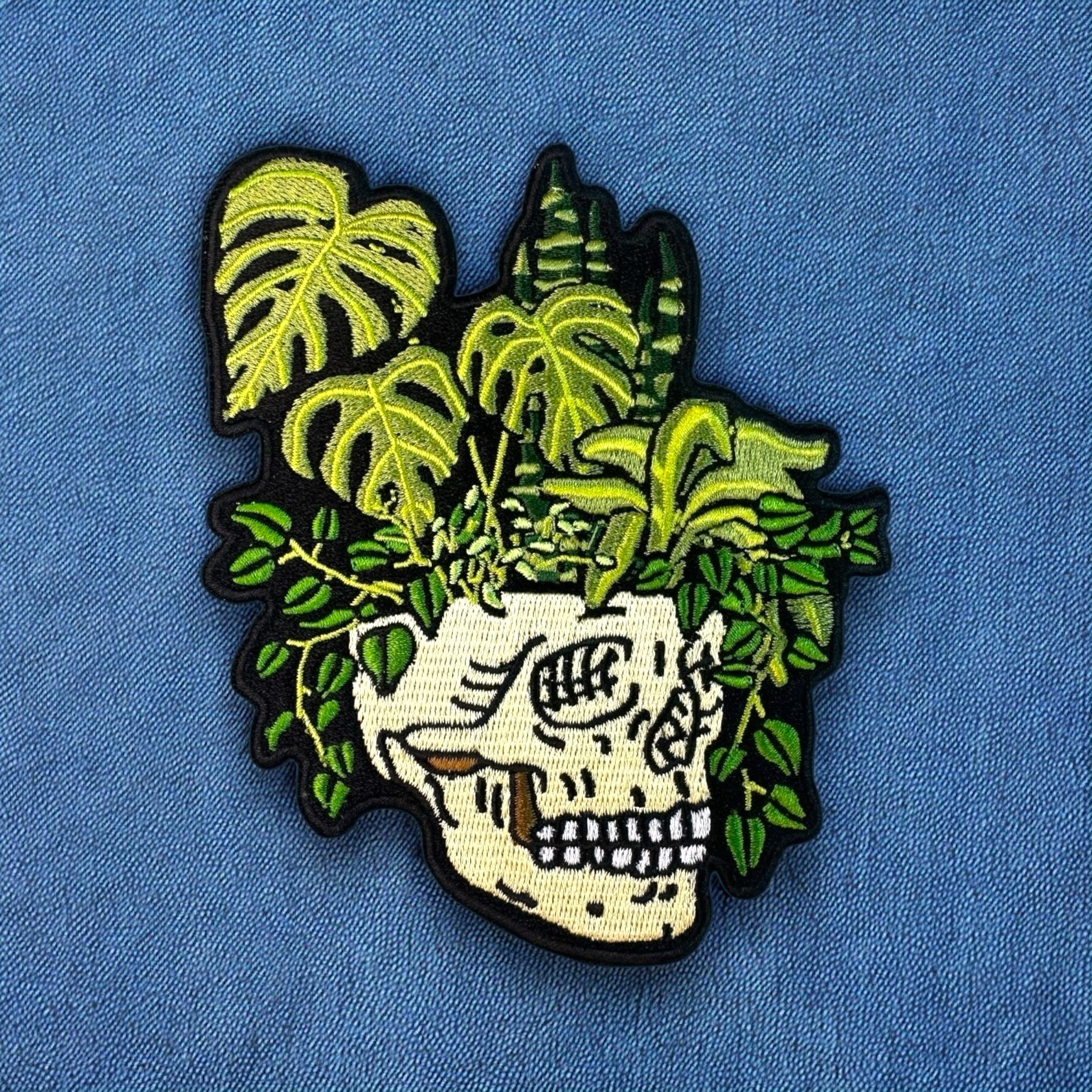 Skull-Cranium Patch – Blue Bison Apparel