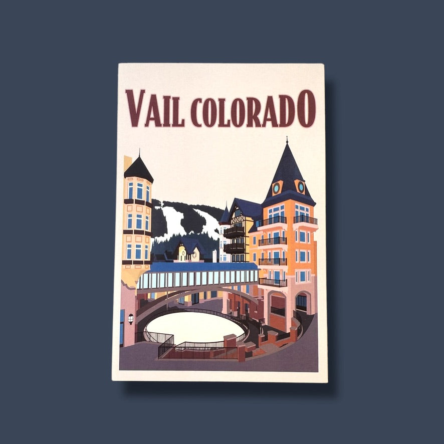 Vail Colorado Postcard – Blue Bison Apparel