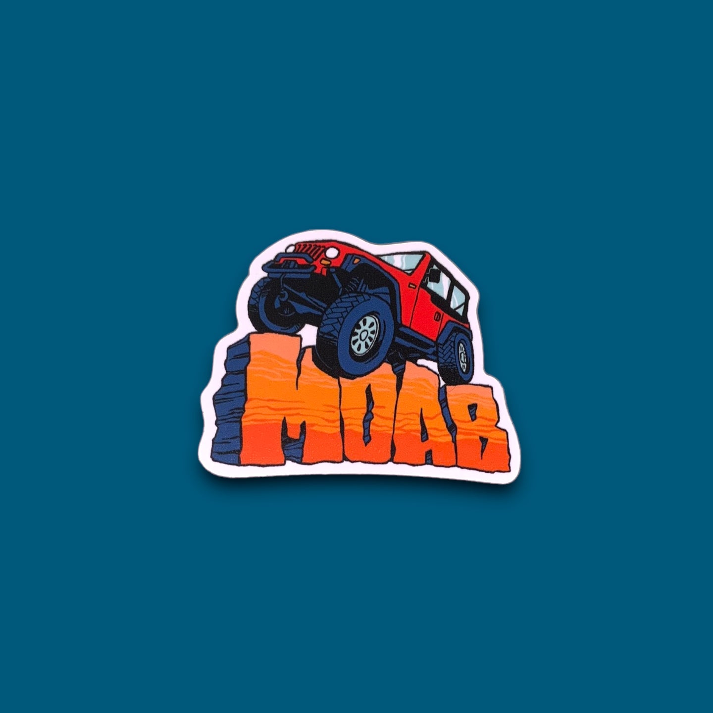 Moab Off-roading Sticker – Blue Bison Apparel
