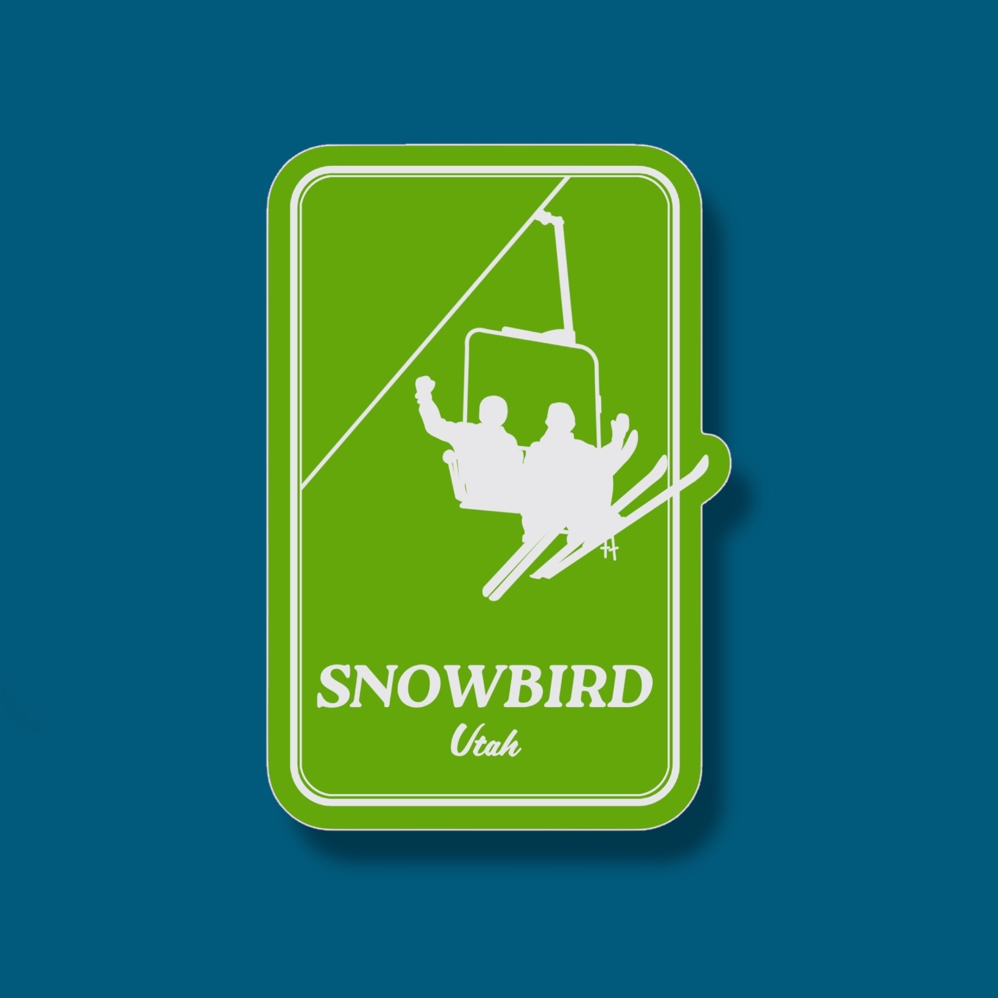 Snowbird Utah Sticker – Blue Bison Apparel