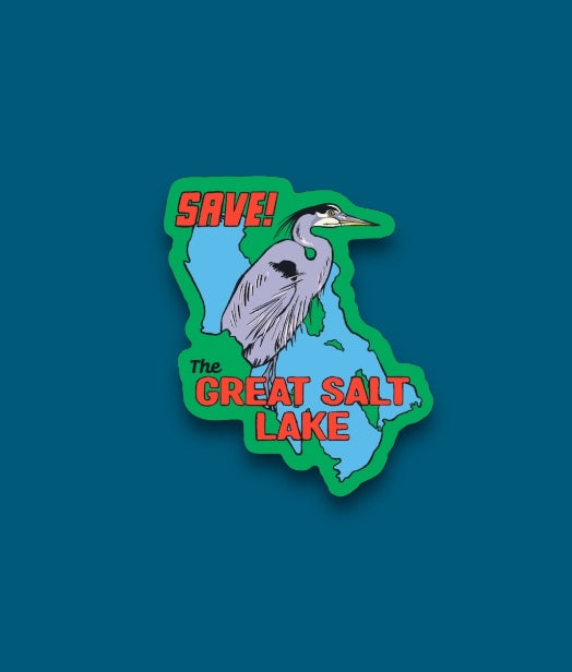 Save The Great Salt Lake Sticker – Blue Bison Apparel