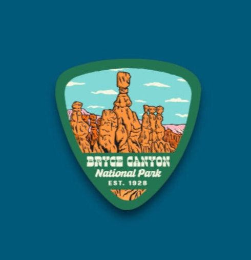 Bryce Canyon Emblem Sticker – Blue Bison Apparel