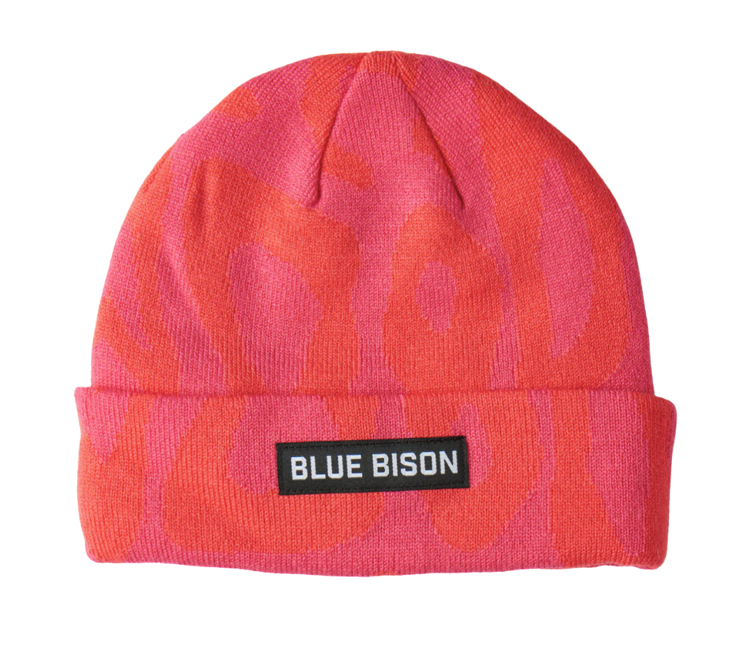 Hot Pink Lava Lamp Beanie – Blue Bison Apparel