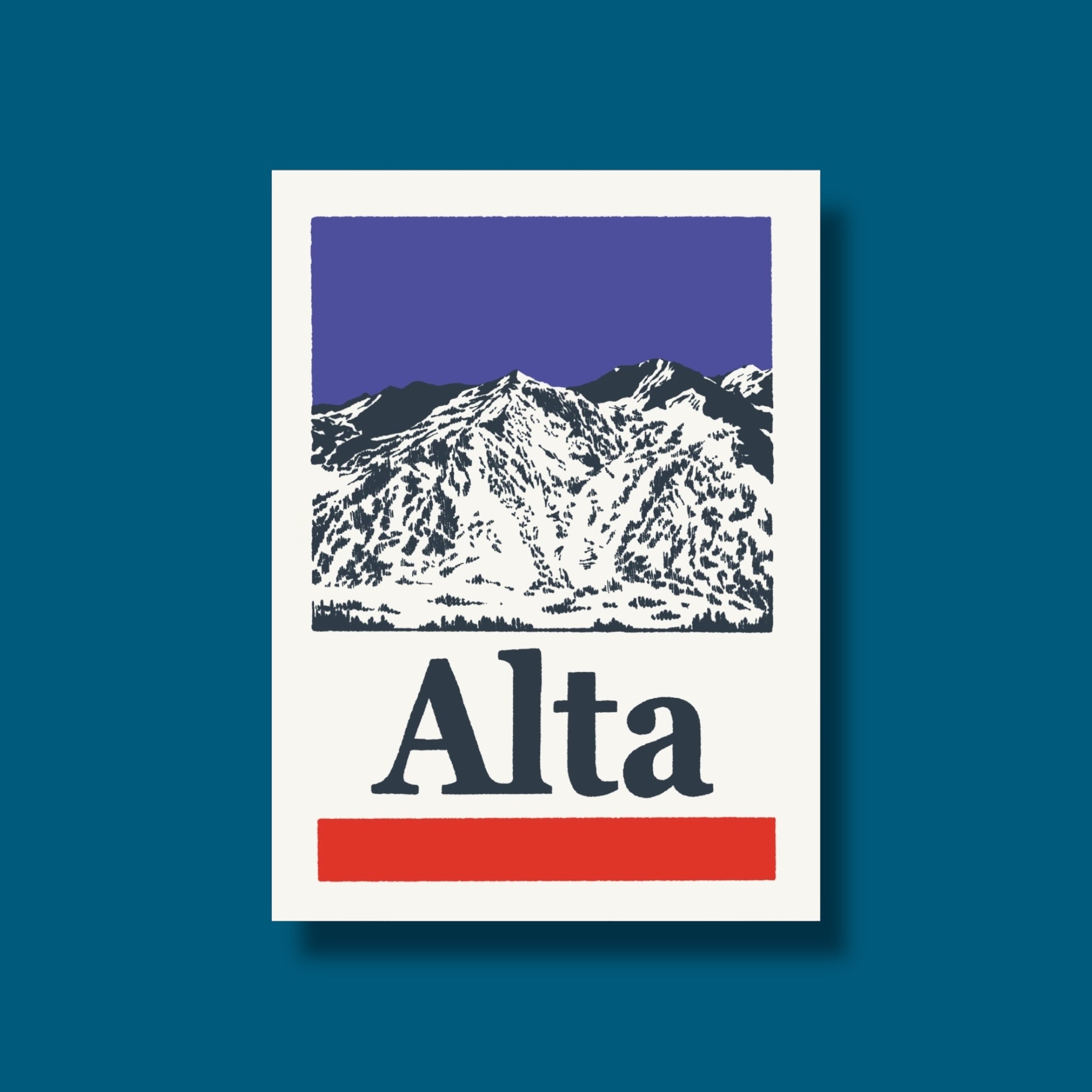 Alta Classic's Sticker – Blue Bison Apparel