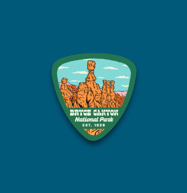 Bryce Canyon Emblem Sticker – Blue Bison Apparel